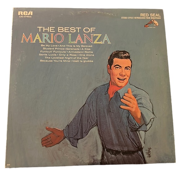 Other | Vintage The Best Of Mario Lanza Lp Vinyl Record | Poshmark
